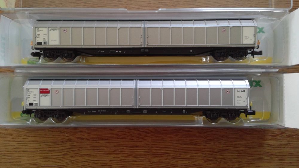 Trix Minitrix 15623 + 15645-10 Schiebewandwagen AAE / FS (Gebraucht) in ...