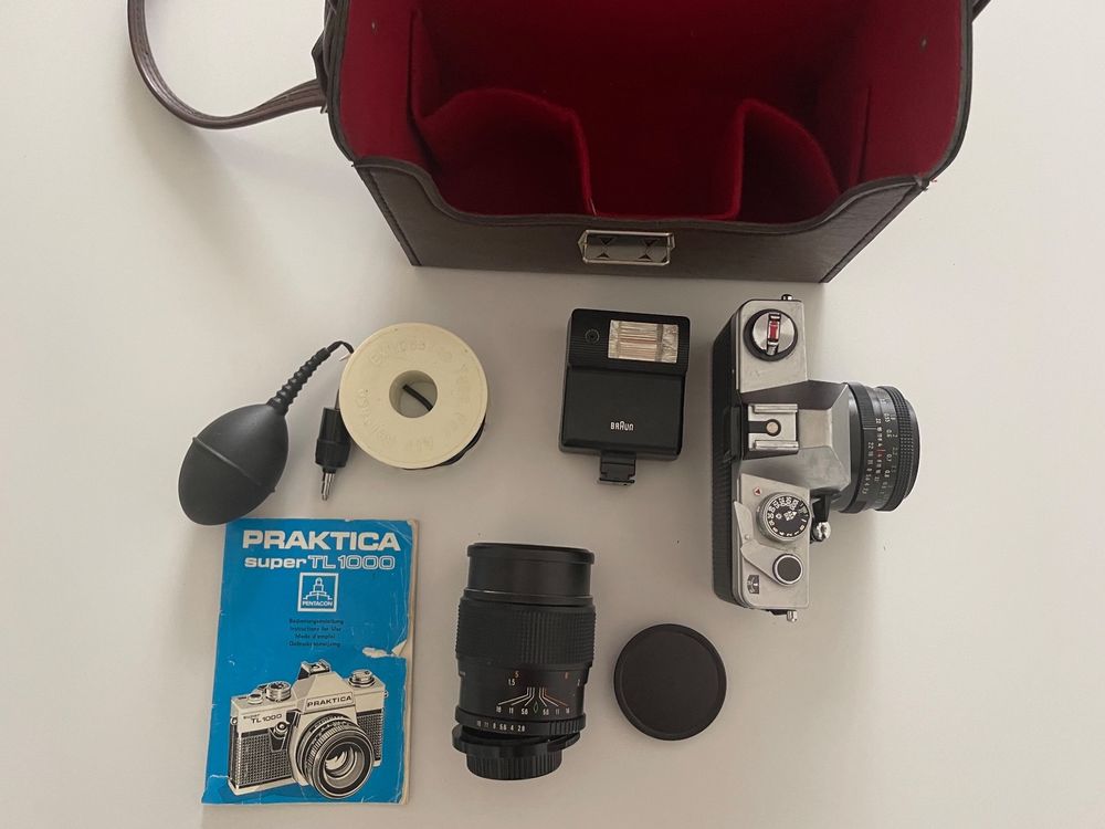 Analogkamera Set Praktica TL1000 mit 2 Objektiven (Gebraucht) in Luzern für CHF 95 – mit ...