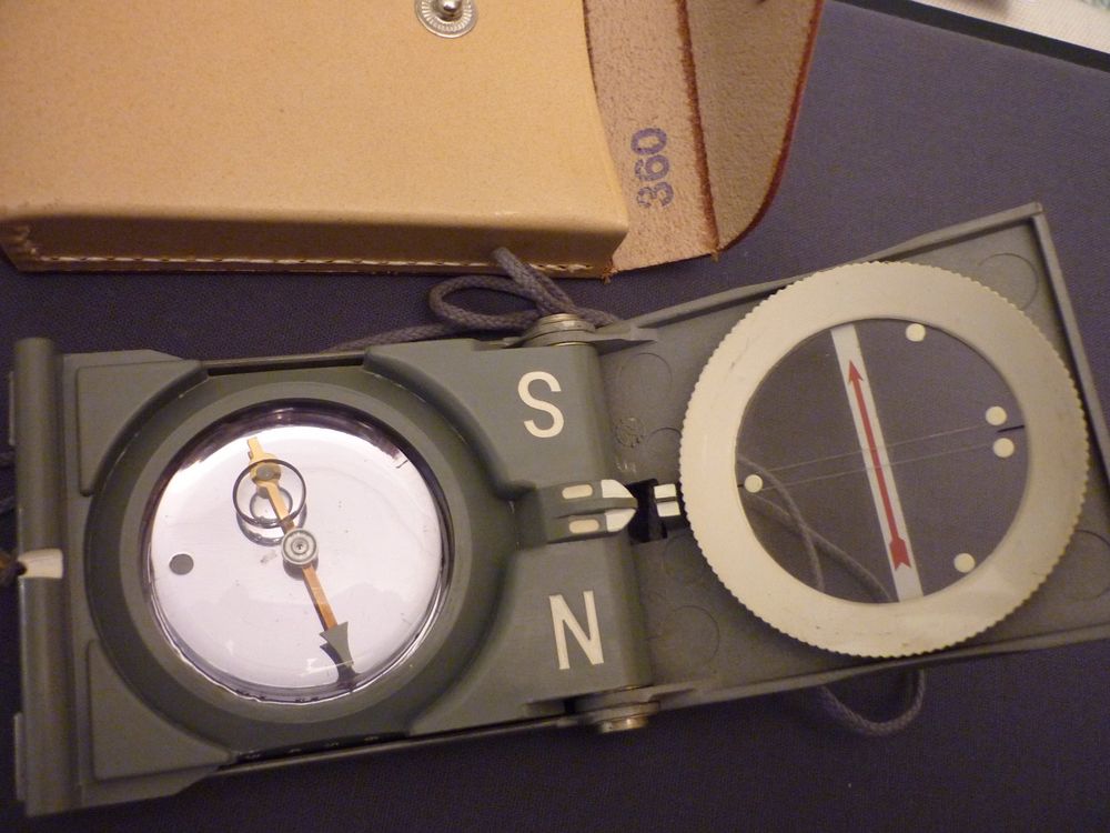 Schweizer Armee Militär Kompass Büchi Bern Bussole (Neuf (Voir ...