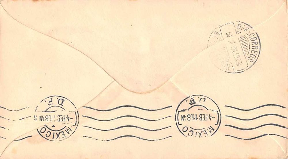 antike BRIEF von MEXICO 1911 - ab 1.-- (Gebraucht) in Lufingen für CHF ...