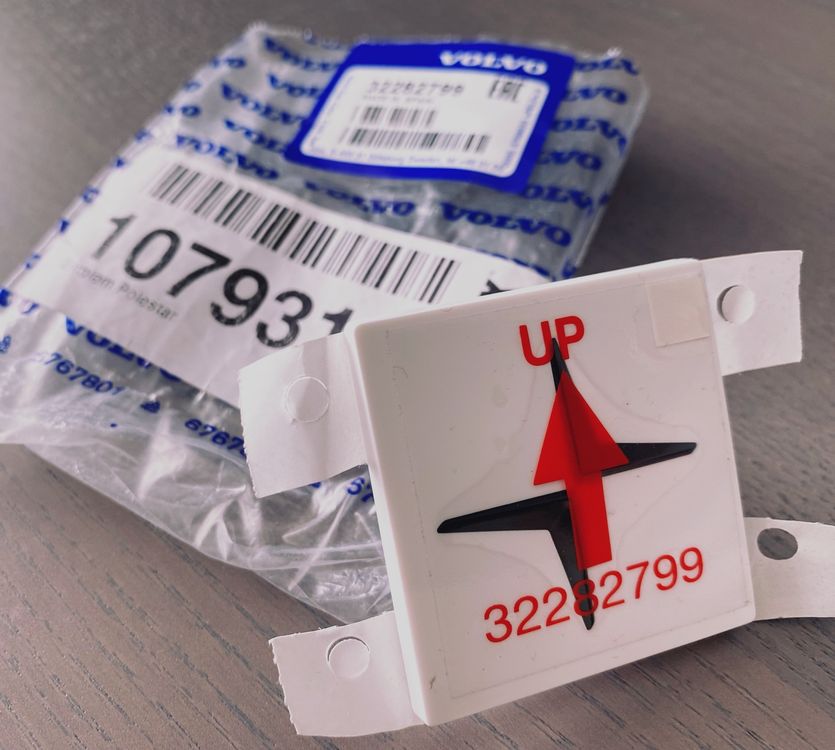 POLESTAR - Emblem Kühlergrill für VOLVO (NEU!) (Neu und ...