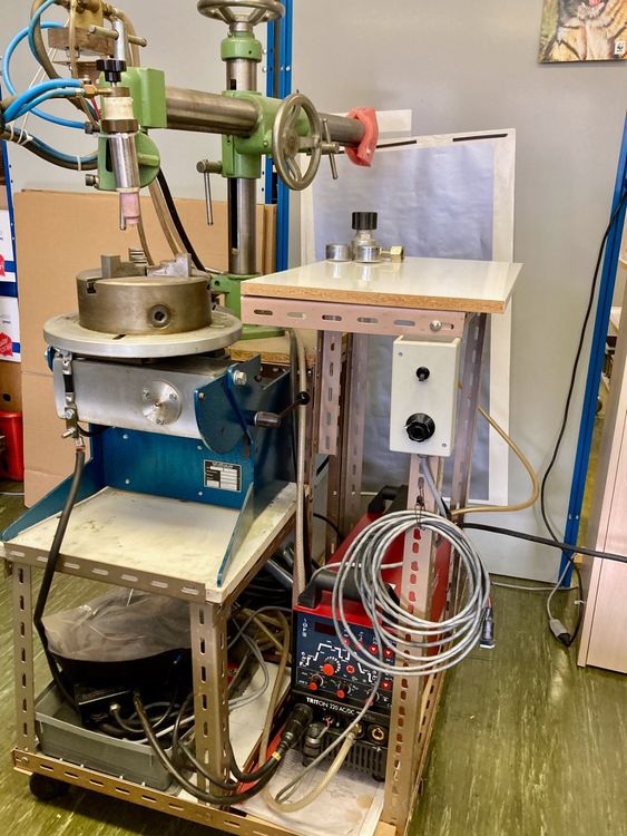 Schweissanlage EWM TRITON 220 AC/DC, Drehtisch und Kühlgerät | Comprare ...