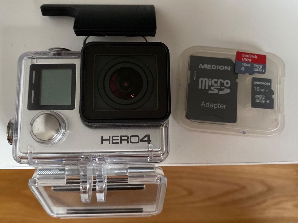 GoPro Hero 4 Silver mit Case + 2x SD 16GB Karten (Gebraucht) in Ittigen ...
