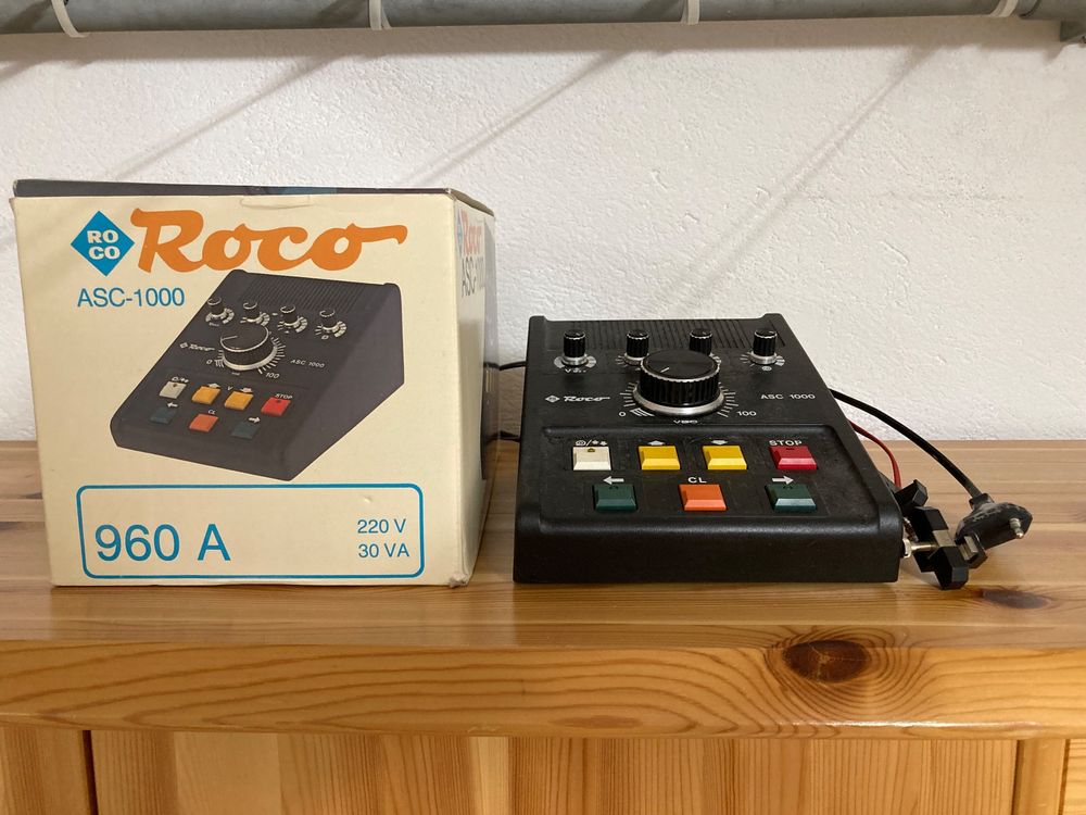ROCO ASC-1000 Centralina Analogica Trenini, Testata! (Usato) a Aurigeno ...