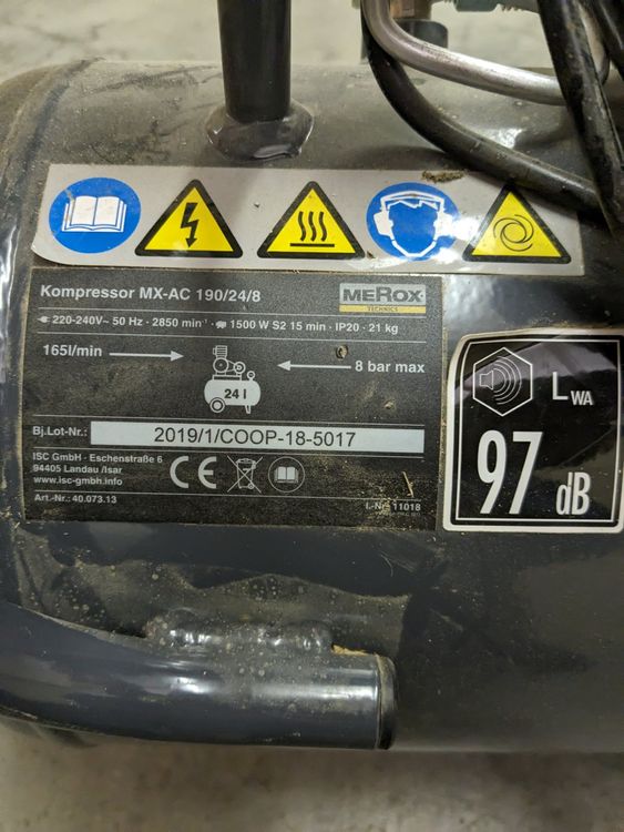 Kompressor, Merox MX-AC 190/24/8 | Kaufen auf Ricardo