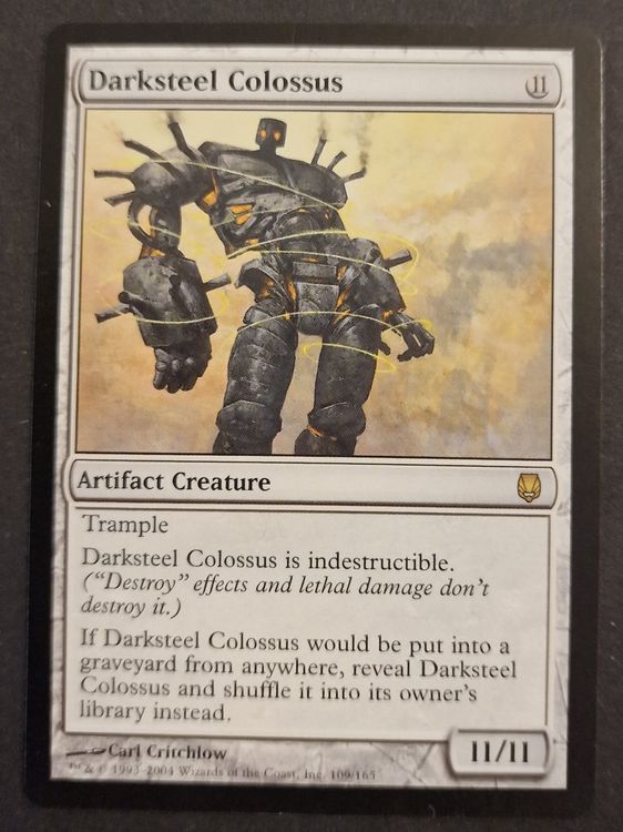 Darksteel Colossus, Magic the Gathering (Gebraucht) in Hochdorf für CHF 5 – mit Lieferung auf ...