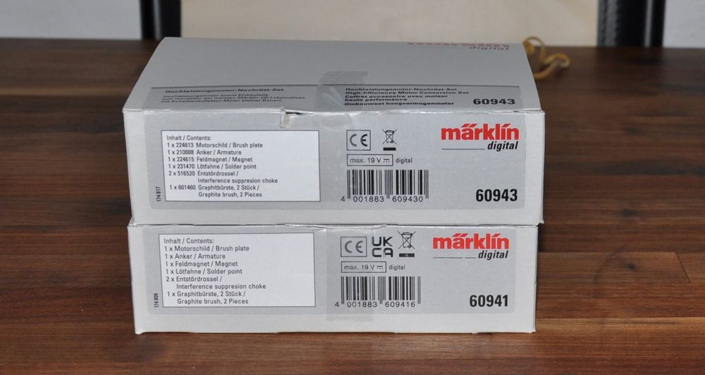Märklin 60941 & 60943 HL Motor Hachrüst Sets | Kaufen auf Ricardo