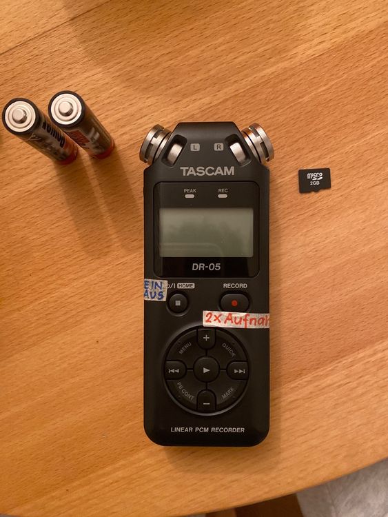 Aufnahmegerät TASCAM DR-05 | Kaufen auf Ricardo