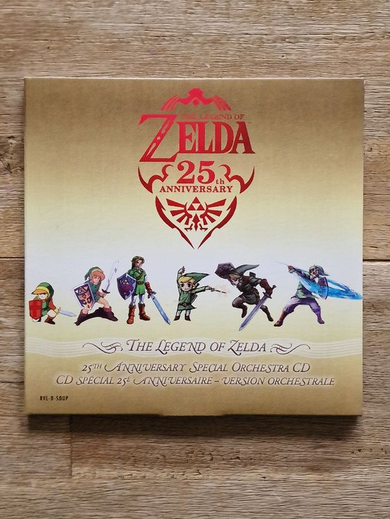 The Legend Of Zelda: 25th Anniversary (Special Orchestra CD) (Gebraucht ...