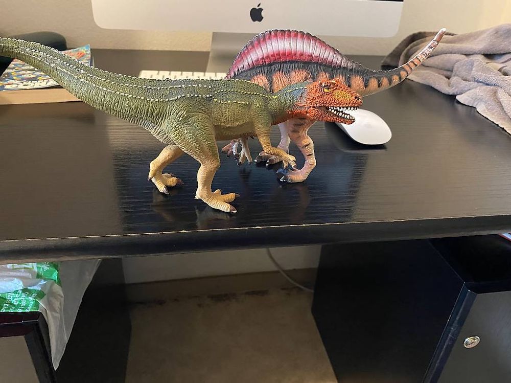 Bullyland Dinosaurier Spinosaurus und Giganotosaurus (Gebraucht) in ...