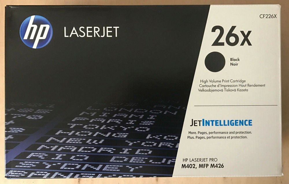 Original HP LaserJet Pro M402, M426 Toner, 26X, CF226X (Neu und ...