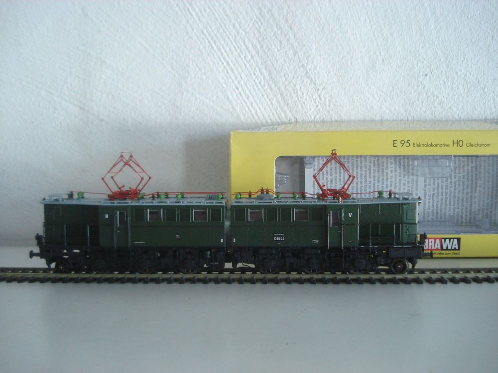 Brawa: Oldtimer-E-Lok E 95 02 der DRG, H0 0210=, OVP, w. neu | Kaufen auf Ricardo
