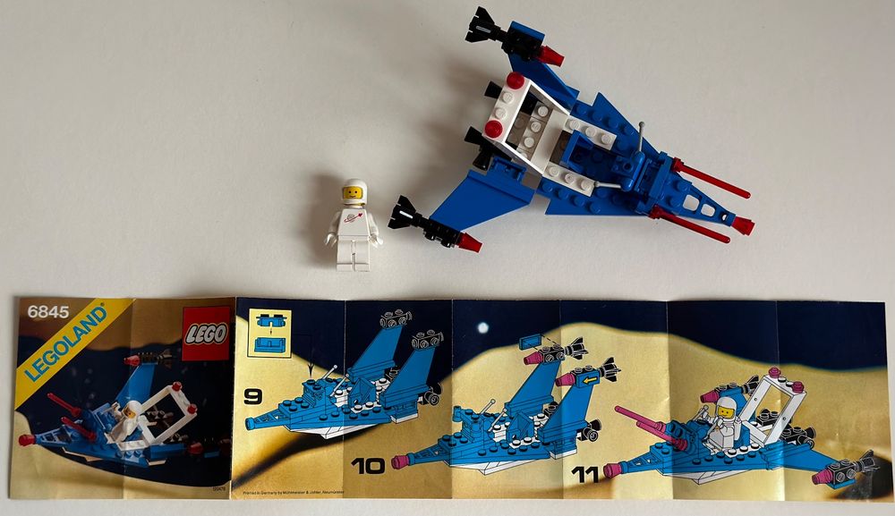 LEGO Space 6845 "Cosmic Charger", komplett, mit Bauanleitung (Gebraucht ...