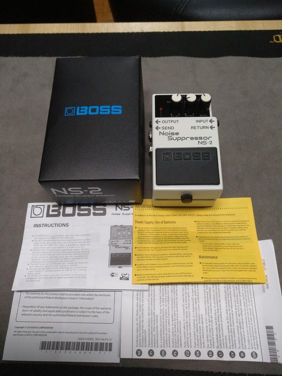Boss NS-2 Noise Gate Suppressor + Original Box + Boss Gadget | Kaufen ...