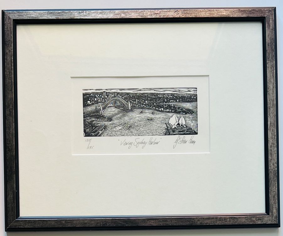 Sydney Radierung unleserlich handsigniert nummeriert (Gebraucht) in Root für CHF 10 – mit ...