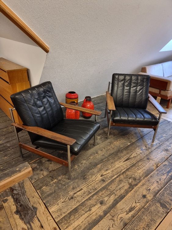 Paar Sven Ivar Dysthe Lounge Chairs 1001 Designklassiker (Gebraucht) in ...