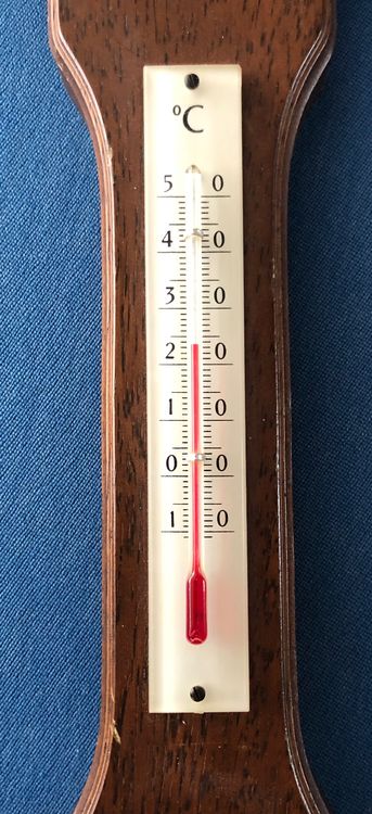 Wetterstation (Holz) mit Thermometer, Barometer, Hygrometer (Gebraucht) in Münchenbuchsee für ...
