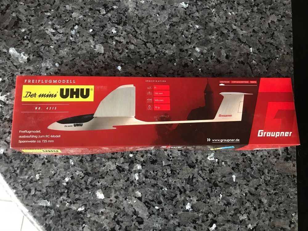 Mini Uhu Baukasten aus Balsaholz | Kaufen auf Ricardo