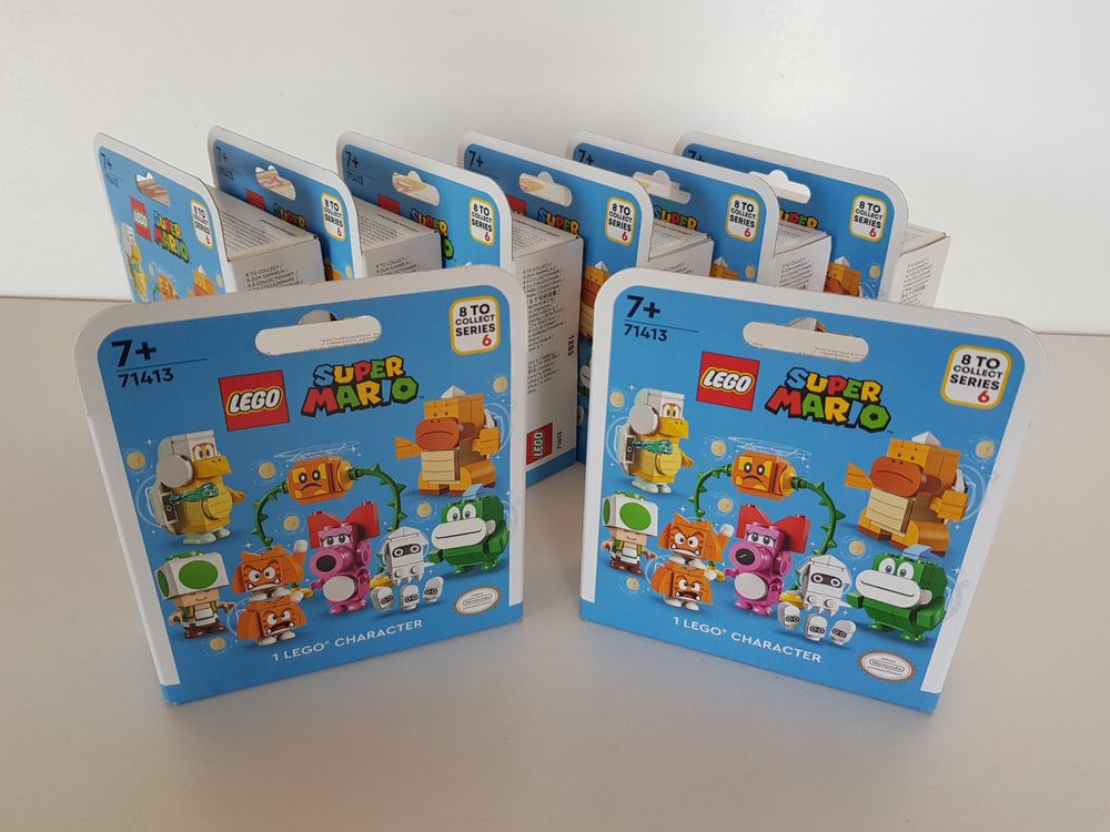 8x LEGO Super Mario Serie 6 Minifiguren 71413 - neu OVP | Kaufen auf ...