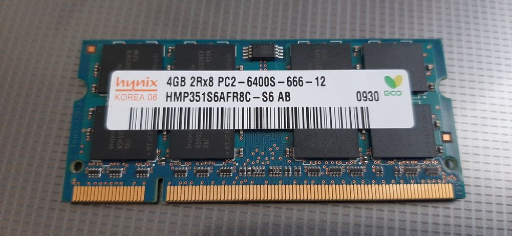 4 Gb Ram 800mhz Sodimm Ddr2 Pc2 6400 200 Pin Ram Laptop Gebraucht In