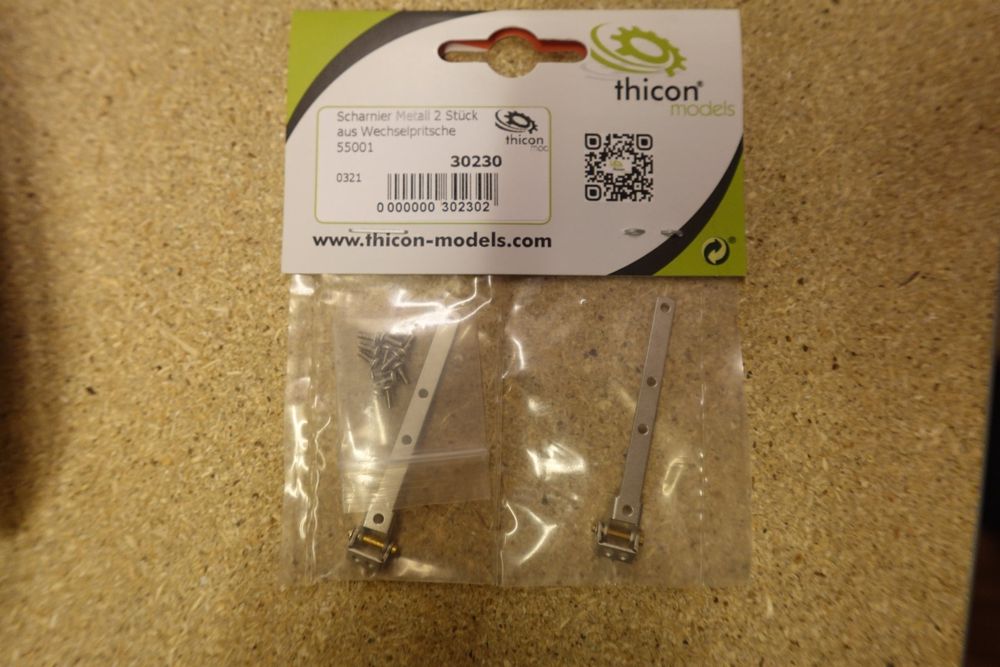 Thicon models 1:14 Scharnier Wechselpritsche 55001 ab 1.- (Neu und originalverpackt) in ...