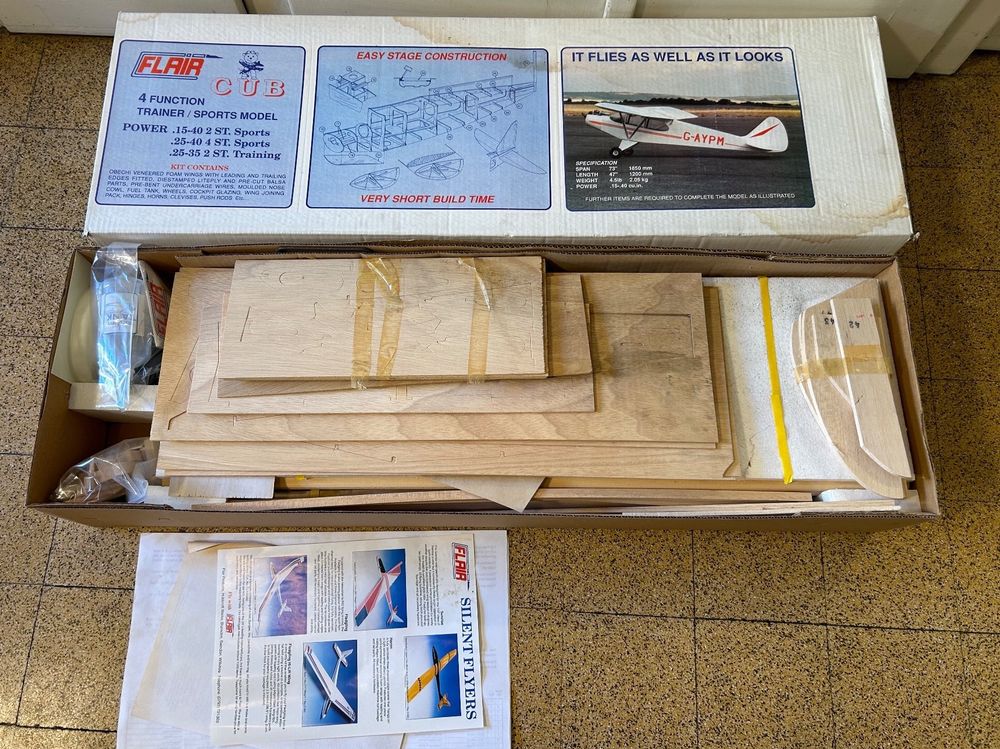 Avion RC Flair Cub (D'occasion) à Geneve pour CHF 72 – avec livraison ...