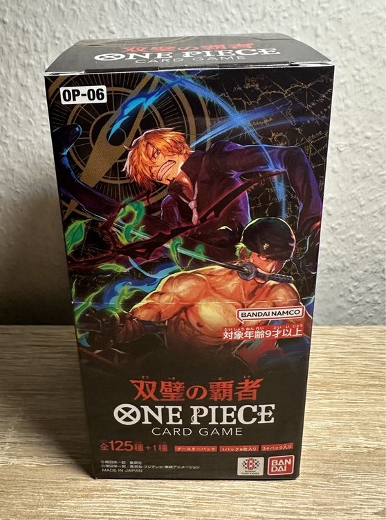 One Piece OP 06 Twin Champions Display Japan Sealed | Kaufen auf Ricardo