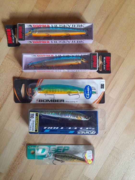 Grosses Seeforellen Wobbler Set: Topmarken | Kaufen auf Ricardo