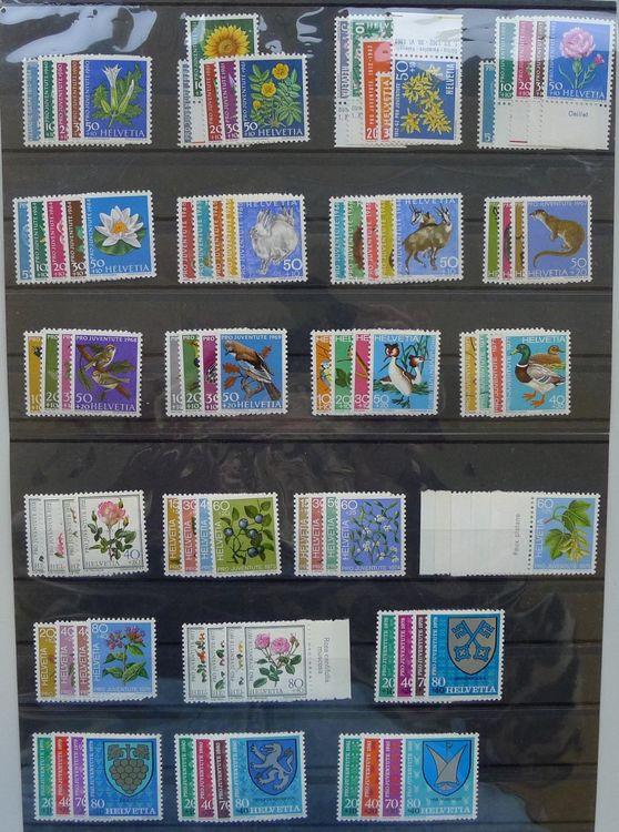 1960-1981, komplette Serien ** postfrisch JUVENTUTE, FW 26.- (Gebraucht ...