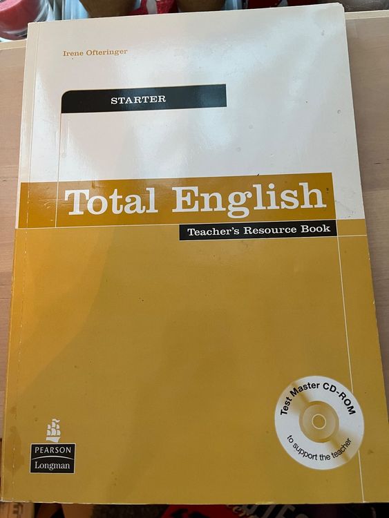 Total English Teacher's Book & CD-ROM, Starter (Gebraucht) in Bern für CHF 1 – mit Lieferung auf ...