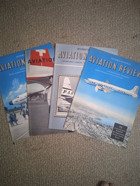 AVIATION REVIEW Flugzeug Revue Schweiz 1956 (Gebraucht) in Dietikon für ...