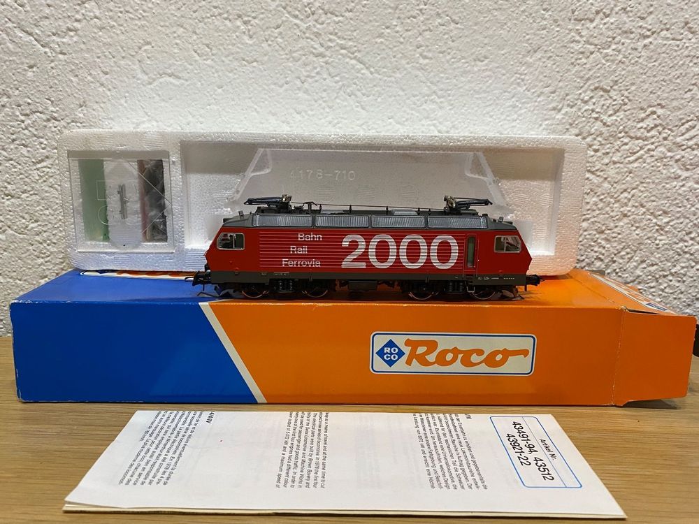 Roco Lokomotive 43512 "Bahn 2000" H0 DCC (Neu (gemäss Beschreibung)) in ...