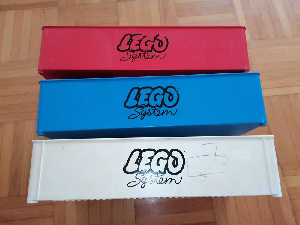Lego Sortierbox Aufbewahrungsbox 70er 80er Jahre (Gebraucht) in Volken für CHF 30 – mit ...