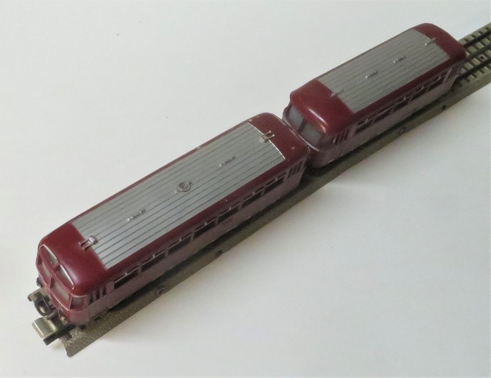Märklin DB800 + DB800B - Schienenbus u. Beiwagen (3016/4018) (Gebraucht ...