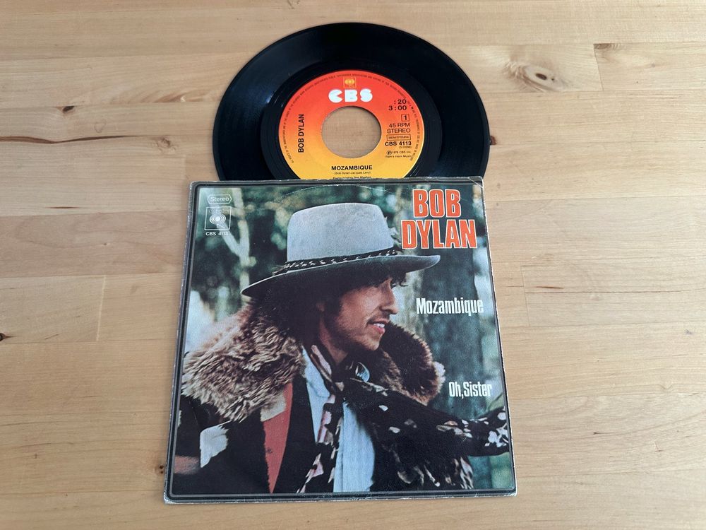 BOB DYLAN rare Mozambique Single Kult Top Hit 70's Folk (Gebraucht) in ...