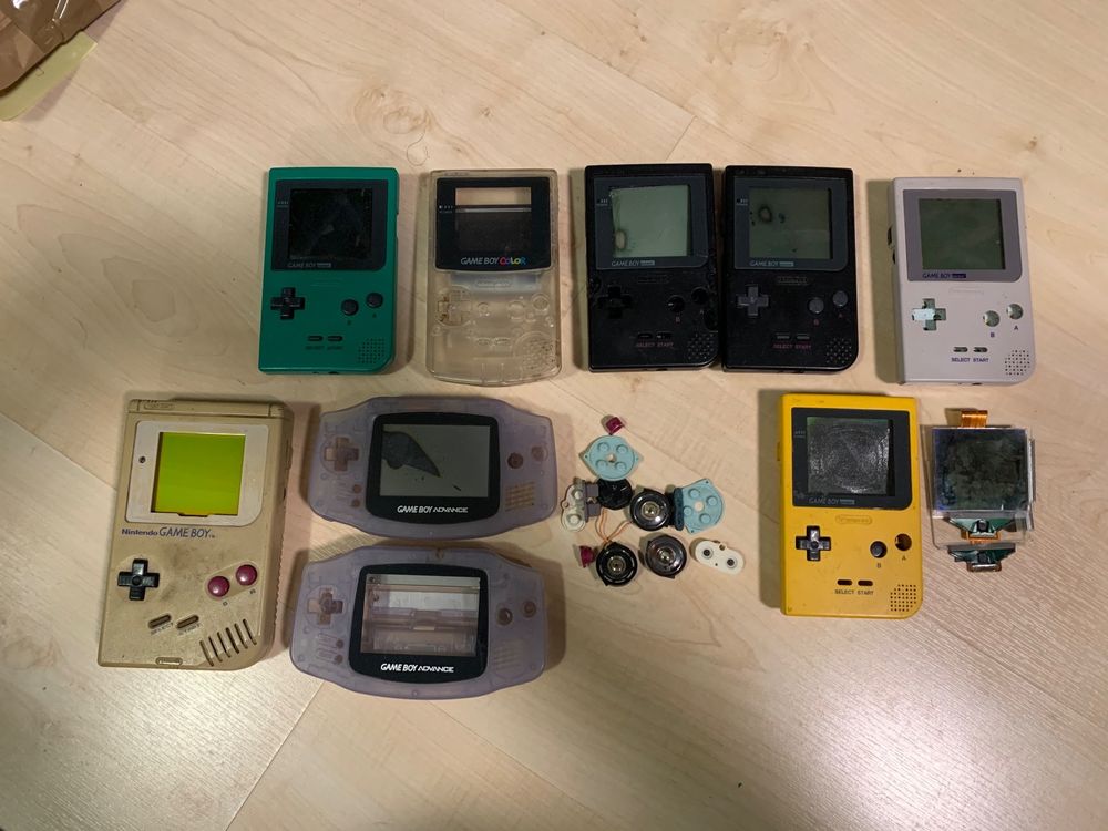 Gameboy DMG, Pocket, Advance, Color Set | Kaufen auf Ricardo