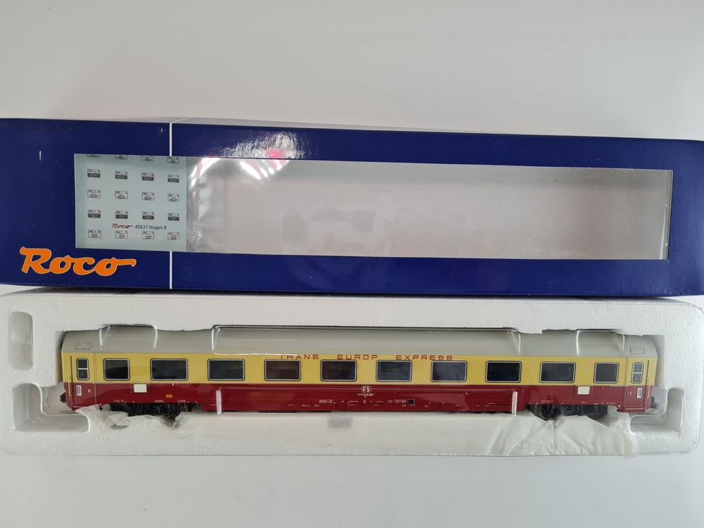 ROCO 45637 Personenwagen TEE 1.Klasse FS H0 1:87 (Neu (gemäss ...