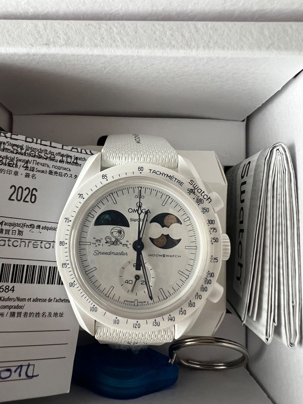 Swatch Omega Mission to Earth Phase Moonshine Gold! (Neuf avec ...