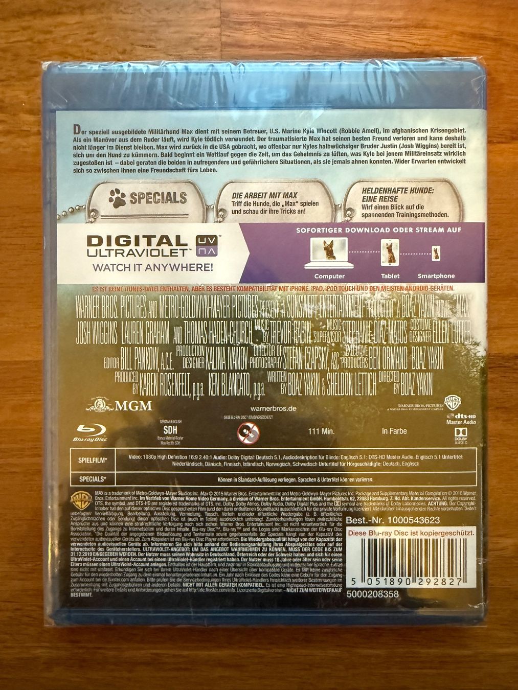 Neue Blu-ray Disc MAX BESTER FREUND FSK ab 12 Jahren (Neu und ...
