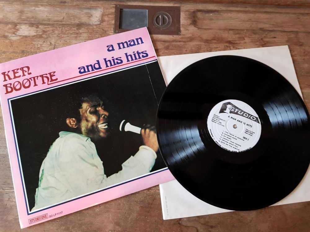 Reggae Vinyl !! Ken Boothe - A Man And His Hits (Studio One) (Gebraucht ...