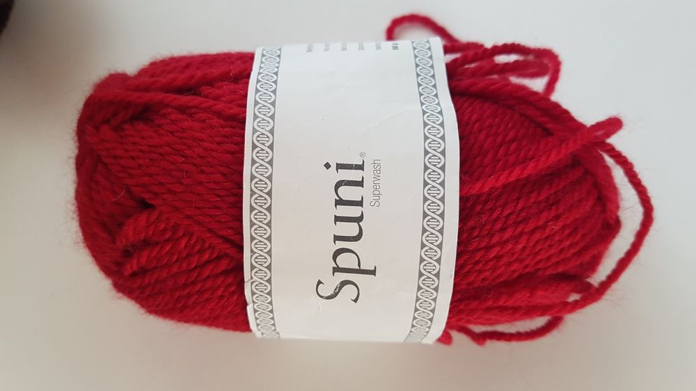 Spuni Merinowolle Superwash 50 g rot (Neu (gemäss Beschreibung)) in ...