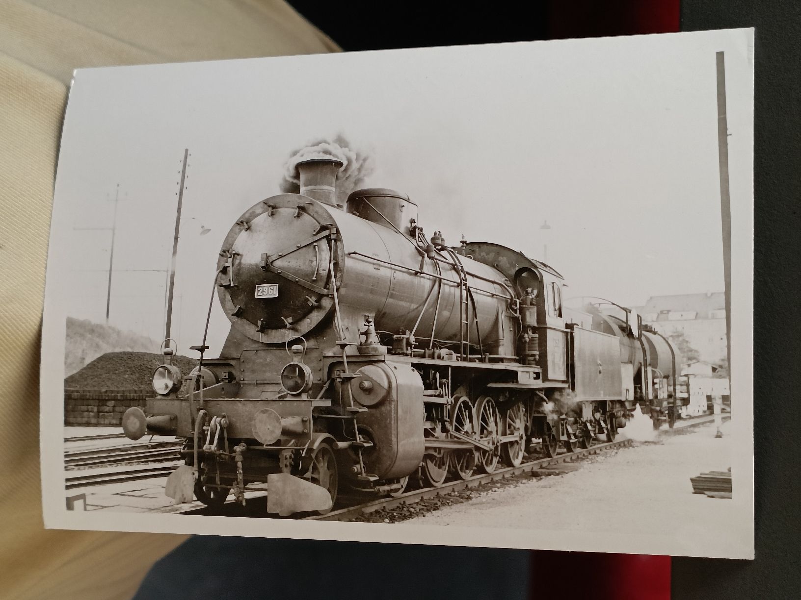 Altes Bahn Photo / Lokomotive 2961 Ausgabe 1965 (Gebraucht) in Brugg AG ...