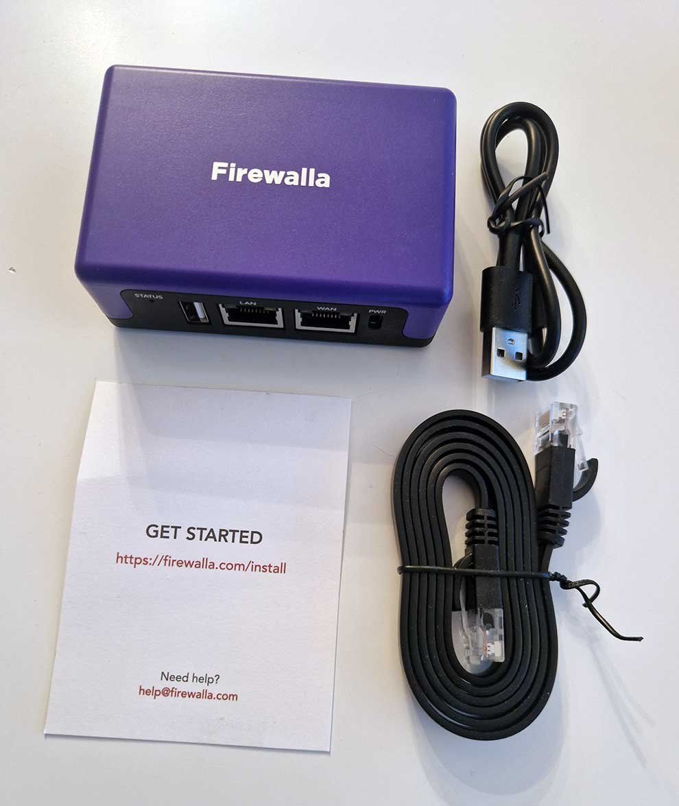 Firewalla Purble Gigabit-Cybersicherheits Router mit WLAN (Gebraucht ...