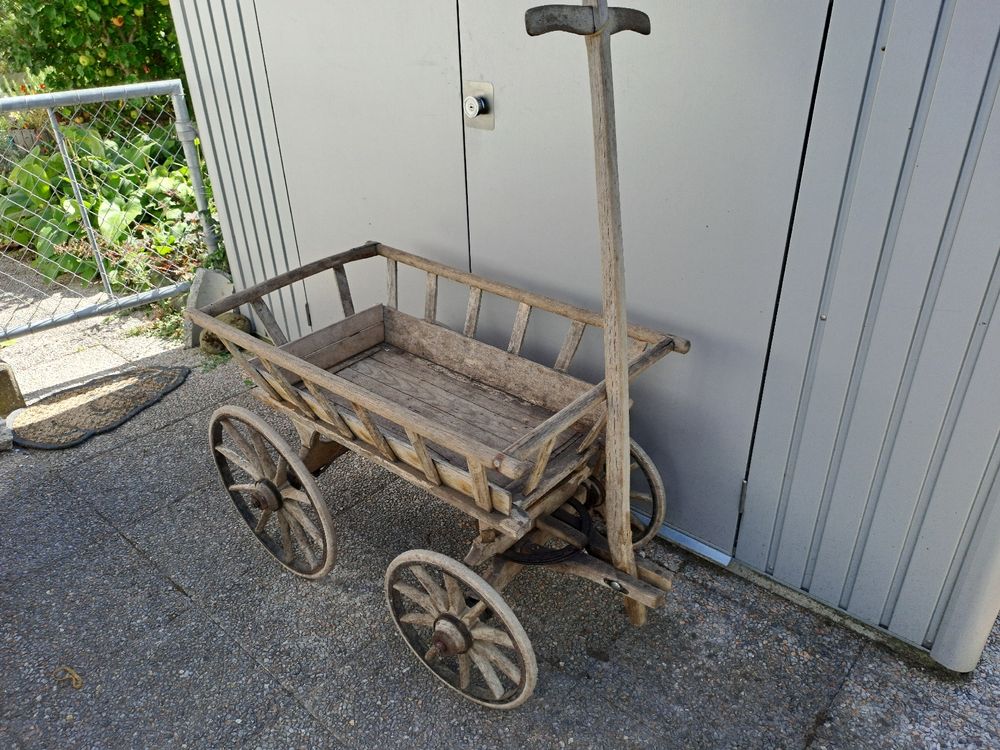 Antiker -Holz- Handwagen (Gebraucht) in Oberburg für CHF 55 – nur Abholung auf Ricardo kaufen
