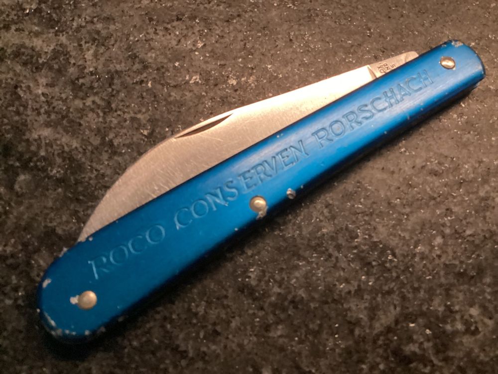 Altes Victoria Bäcker/Butter Sackmesser "ROCO CONSERVEN“ rar (Gebraucht ...
