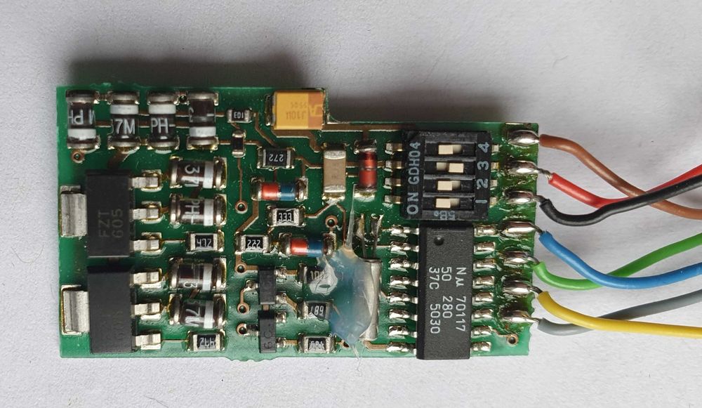 Original Märklin Delta Decoder 6603 für Allstrommotoren | Kaufen auf ...