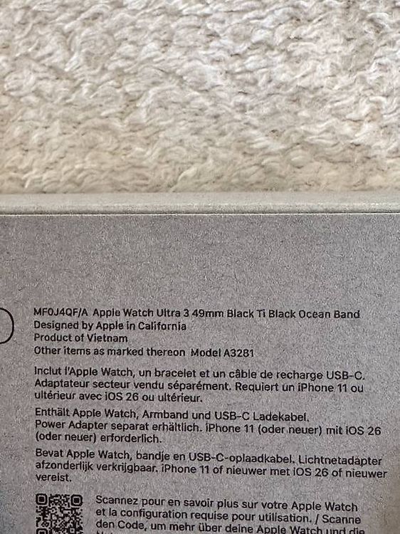 Apple Watch Ultra 3 wie neu (Gebraucht) in Zermatt für CHF 625 – nur ...