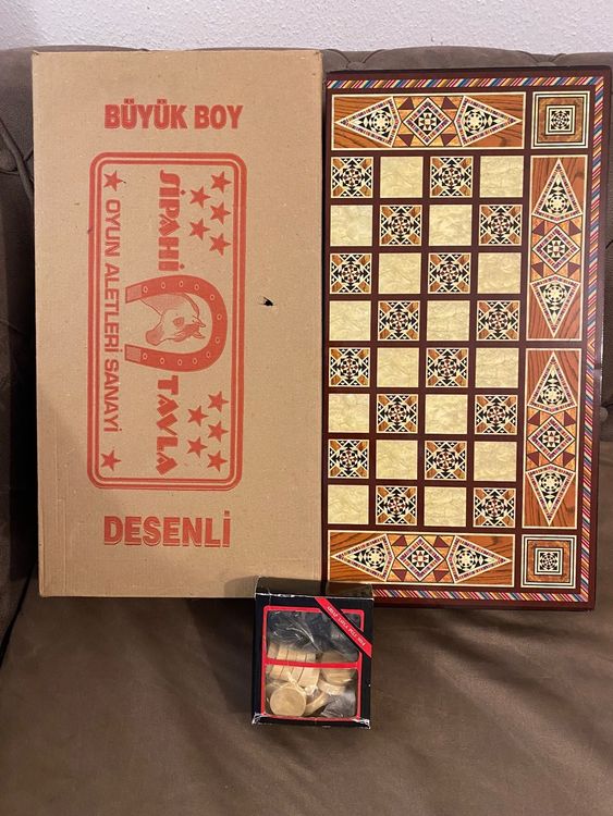 Backgammon Tavla Set, Gross, 2 in 1 (Neu (gemäss Beschreibung)) in ...