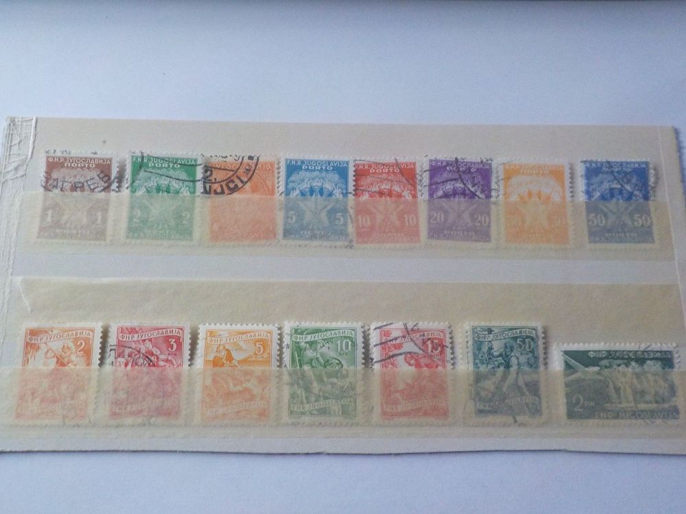 Europa, Jugoslavija, FNR Jugoslavija, div.Marken (Gebraucht) in Muri b. Bern für CHF 5 – mit ...