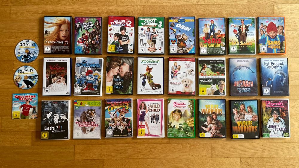 Original Kinder DVD Spielfilme 27Stk | Kaufen auf Ricardo